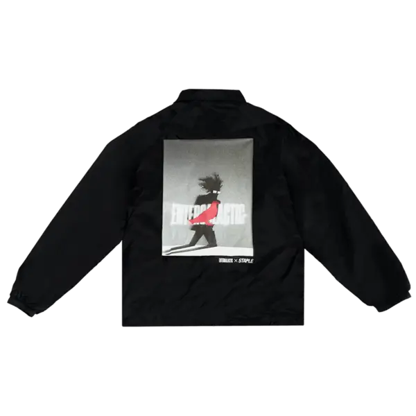 KID CUDI Entergalactic Rager Coach Jacket - Black