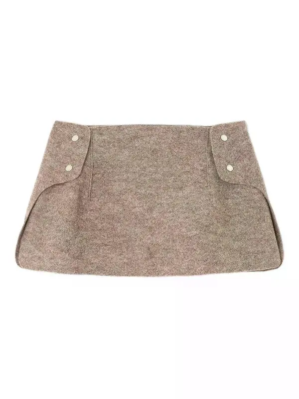Sunnei Armatura Button Mini Skirt