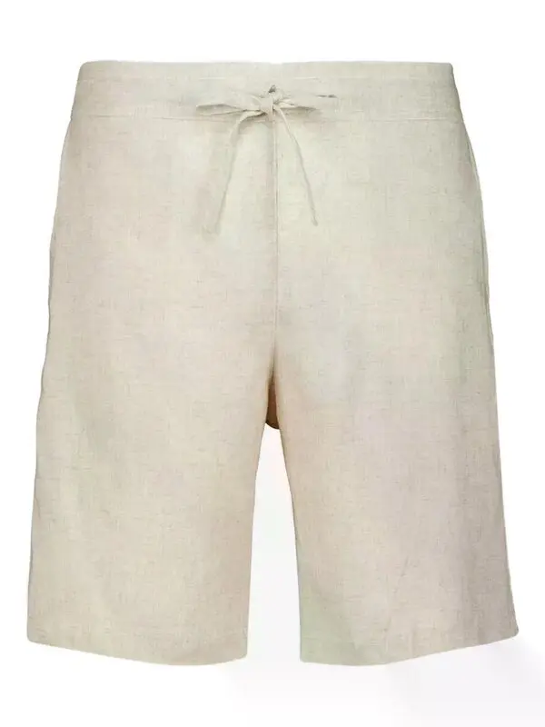 Spiritum Tulum Drawstring Bermuda Shorts