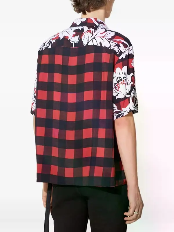 Neil Barrett Check-pattern Short-sleeve Shirt