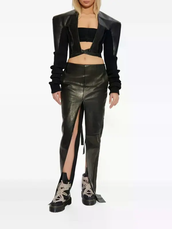 Rick Owens Ribbed Bandeau Top