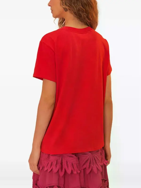 Farm Rio Embroidered T-shirt