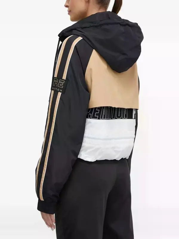P.E Nation Hooded Striped Jacket