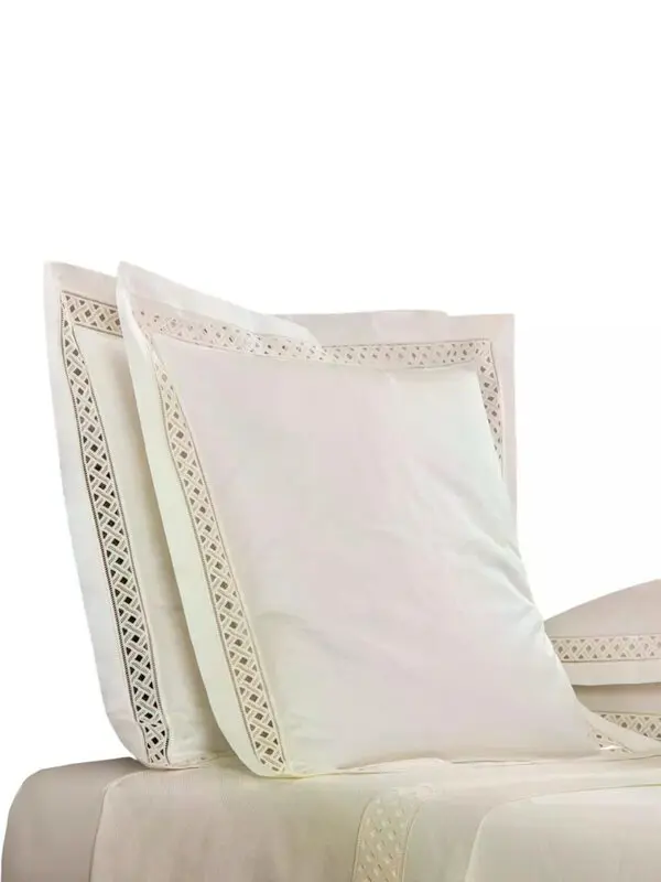 Frette Lozenge Lace Bedding