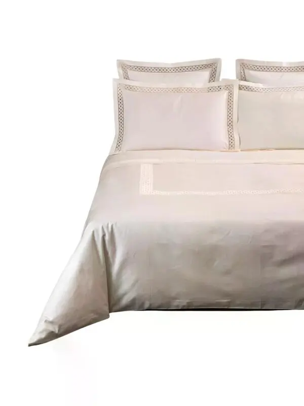 Frette Lozenge Lace Bedding