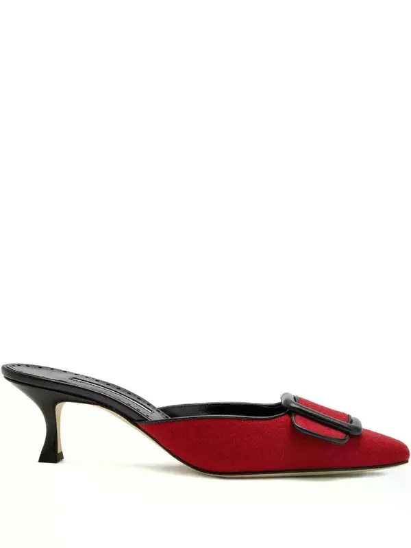 Manolo Blahnik 50mm Maysalebi Mules