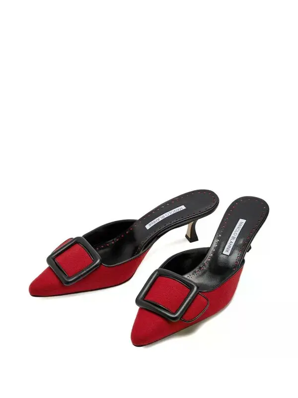 Manolo Blahnik 50mm Maysalebi Mules