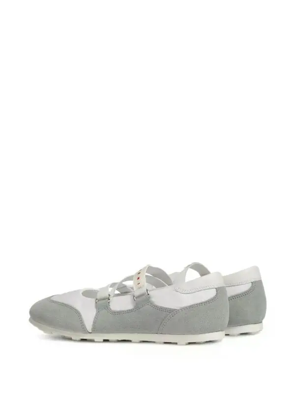 Marni Elastic Strap Sneakers - Grey