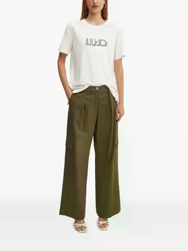 Liu Jo Pleated-front Cargo Trousers