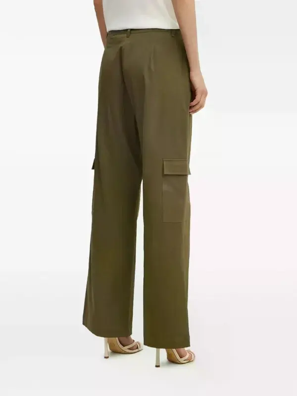 Liu Jo Pleated-front Cargo Trousers