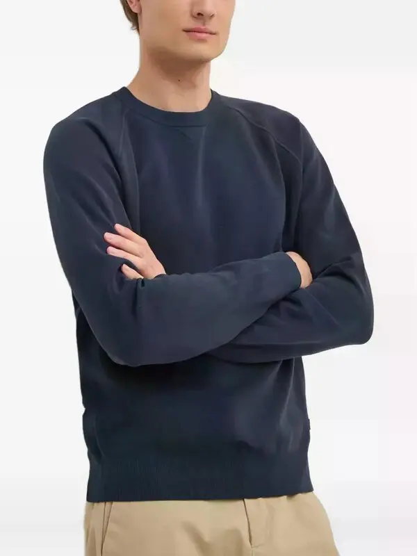 Liu Jo Long-sleeve Logo-plaque Sweater