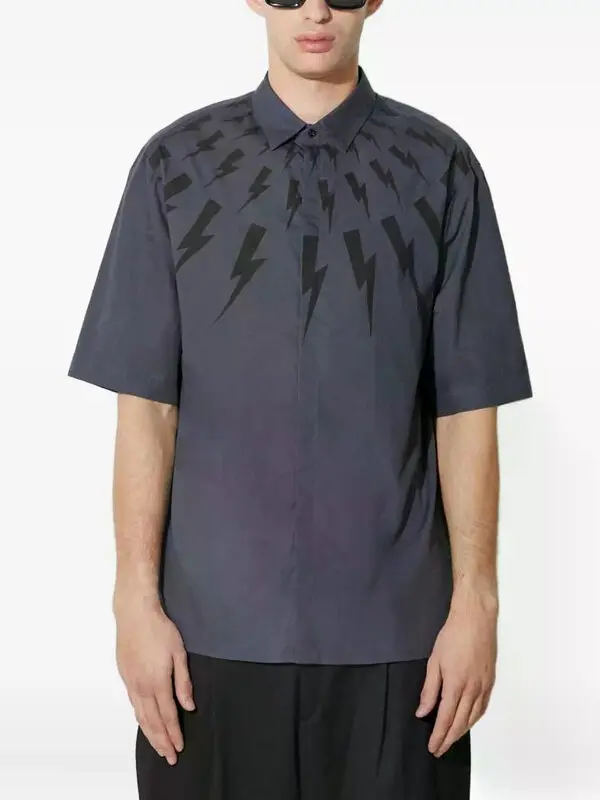 Neil Barrett Lightning Bolt Shirt