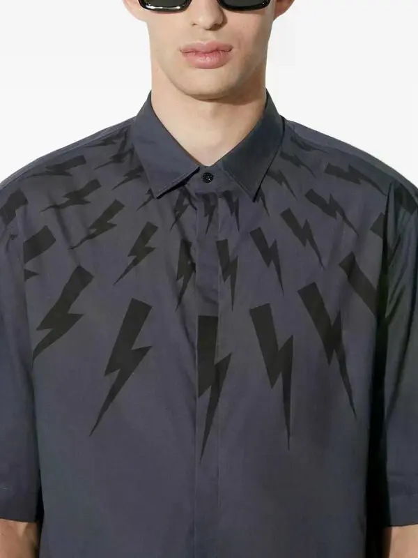 Neil Barrett Lightning Bolt Shirt