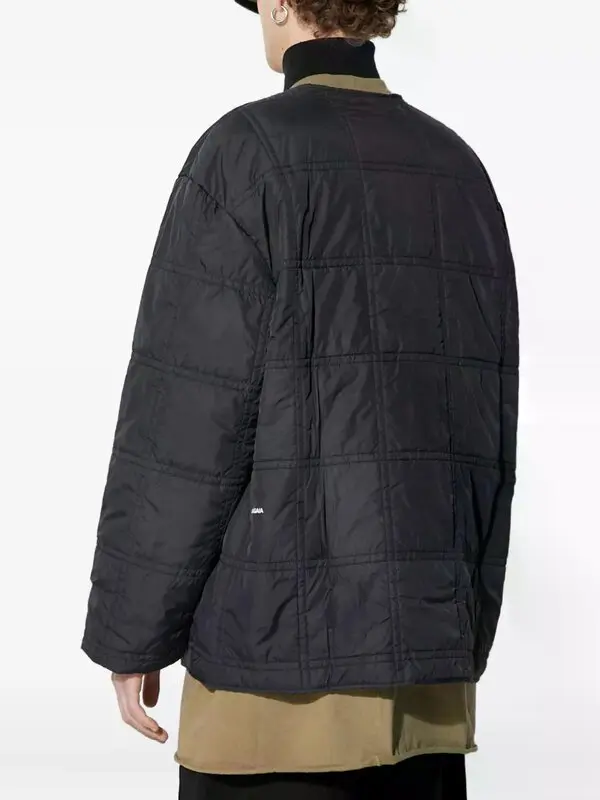PANGAIA Quilted Buttoned Jacket