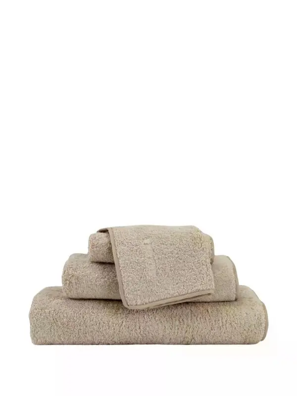 Frette Terry Trim Towels Set - Neutrals