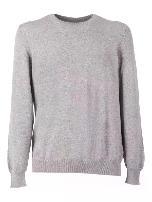 Fedeli Crew-neck Sweater - Grey