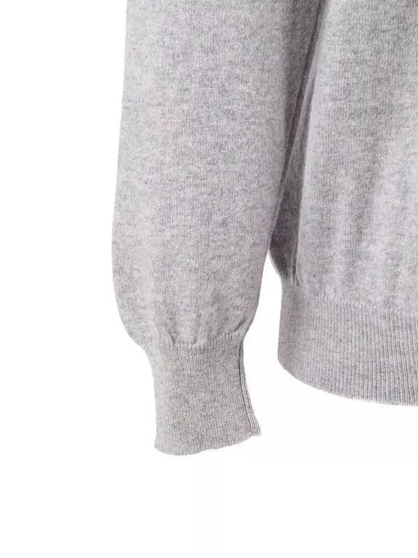 Fedeli Crew-neck Sweater - Grey