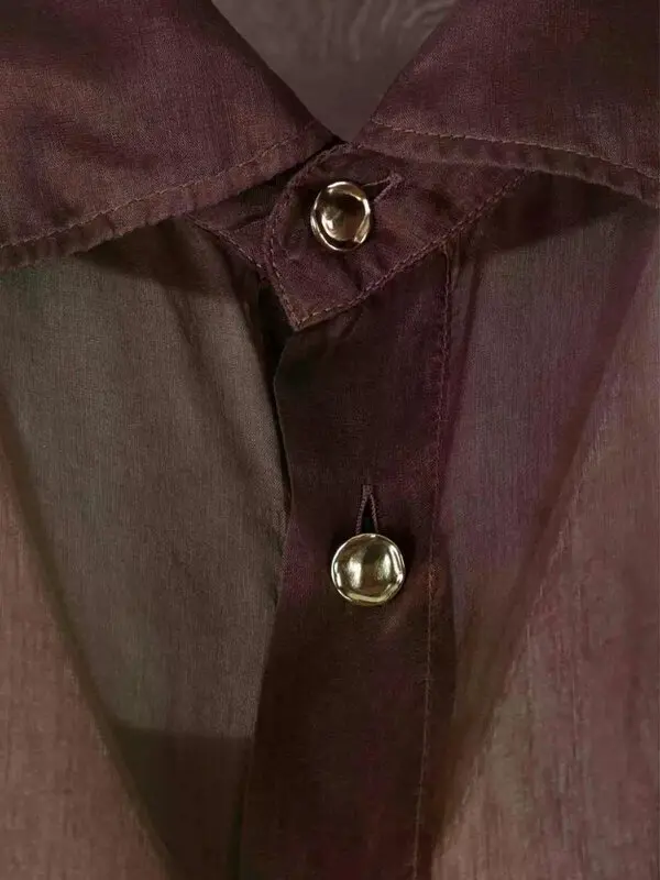 DARKPARK Buttoned Cuffs Blouse