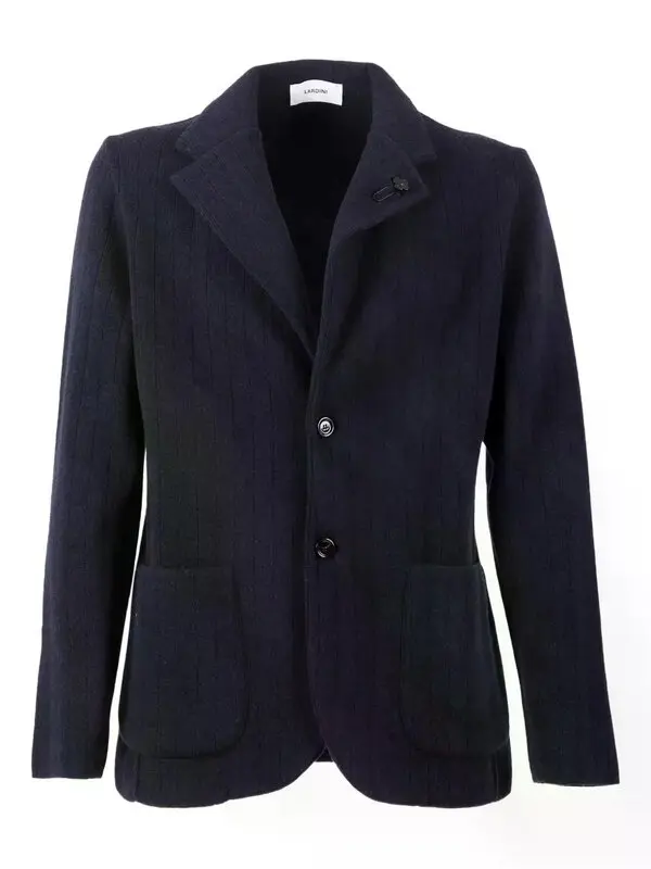 LARDINI Single-breasted Blazer - Blue
