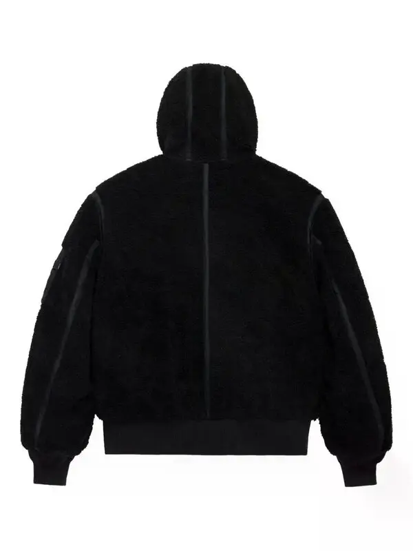 Alpha Industries Long-sleeve Sherpa Onion-quilted Jacket