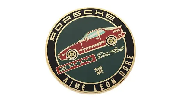 Aimé Leon Dore X Porsche Grille Badge - Multicolor