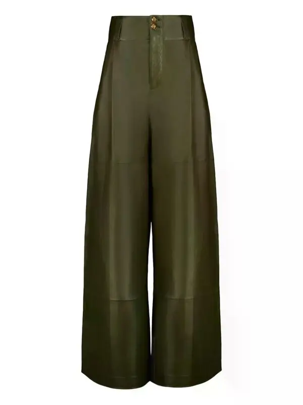 Zimmermann Tailored Leather Trousers