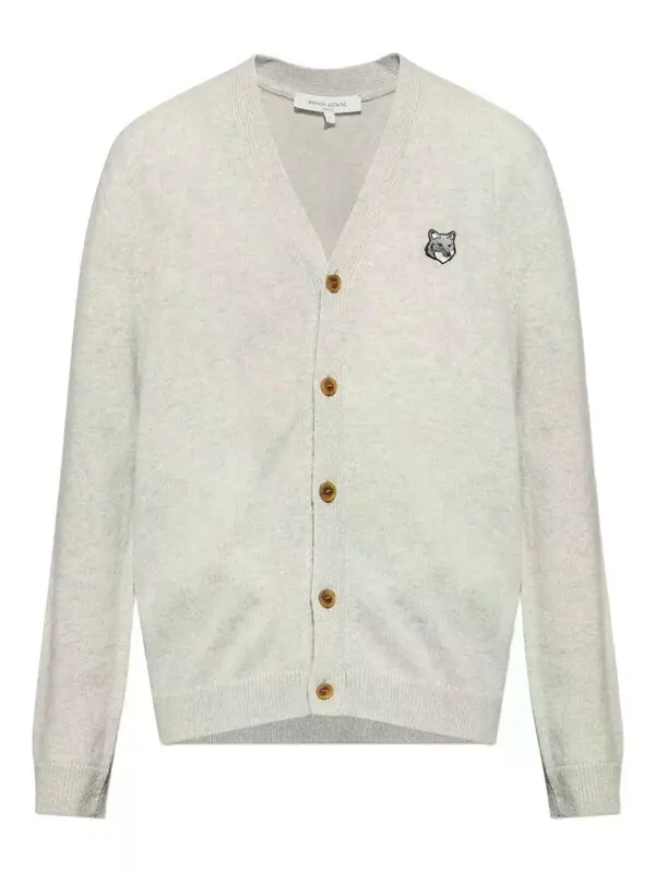Maison Kitsuné Logo-patch Cardigan