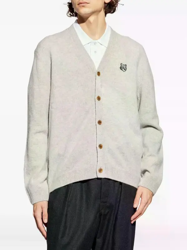 Maison Kitsuné Logo-patch Cardigan