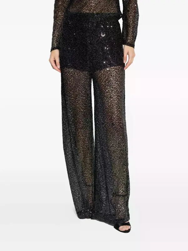 GESTUZ Sequin-embellished Trousers