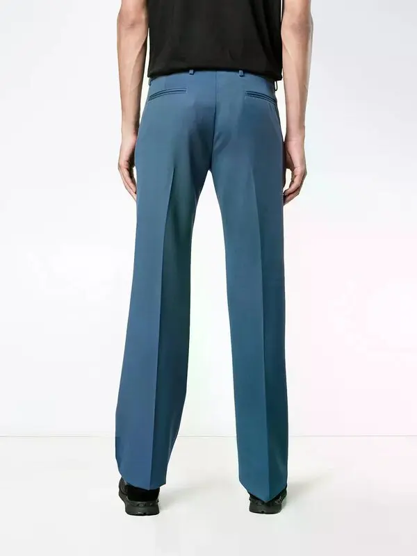 Valentino Garavani Straight-leg Trousers - Blue