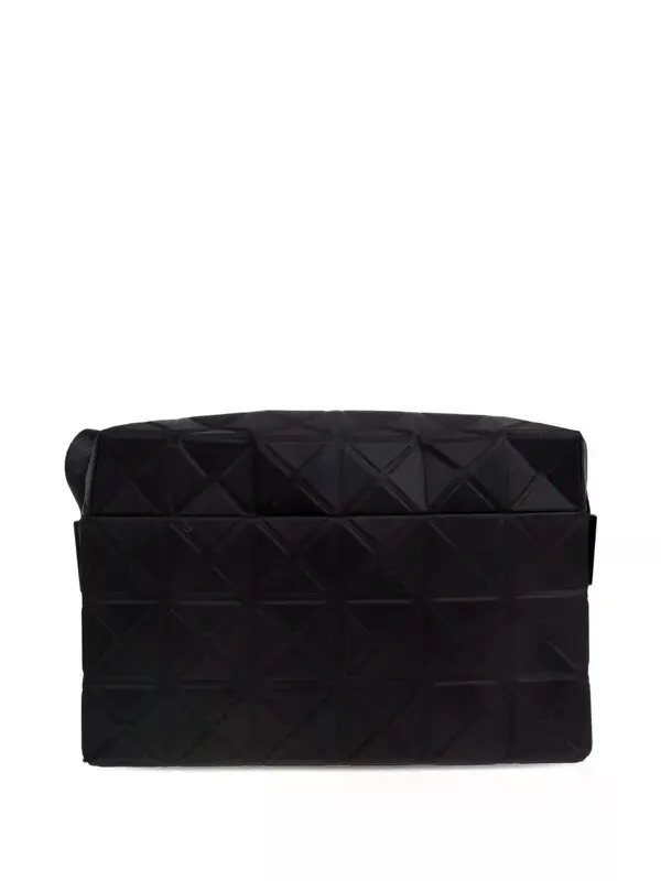Issey Miyake Geometric-pattern Shoulder Bag - Black