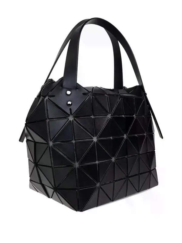Issey Miyake Geometric Panelled Tote Bag - Black
