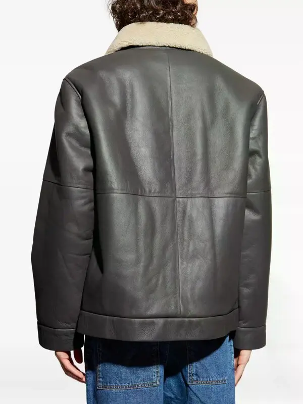 Maison Kitsuné Shearling-collar Jacket