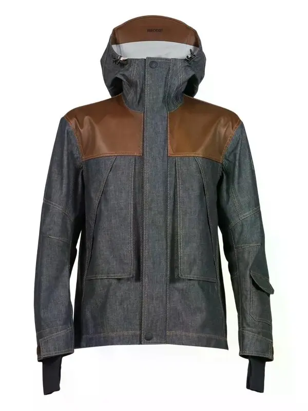 Moncler Langtang Hooded Panelled Jacket