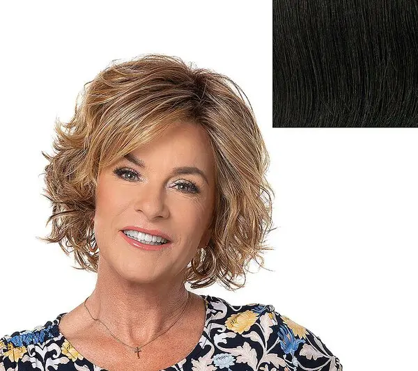 TONI BRATTIN Exceptional You Curled Mid-length Wig - One-color