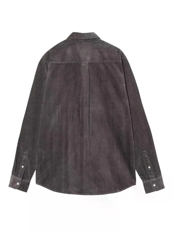 Carhartt Work In Progress Madison Corduroy Button-front Shirt - Grey