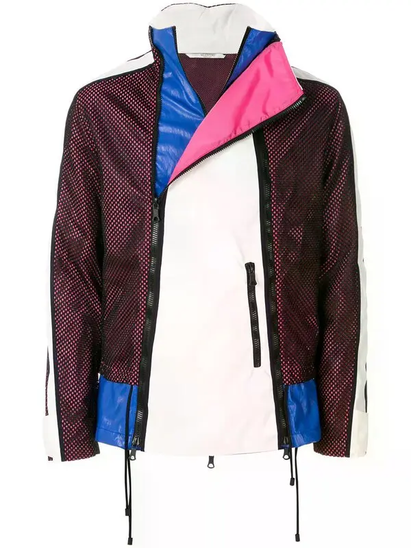 Valentino Garavani Mesh Panel Lightweight Jacket