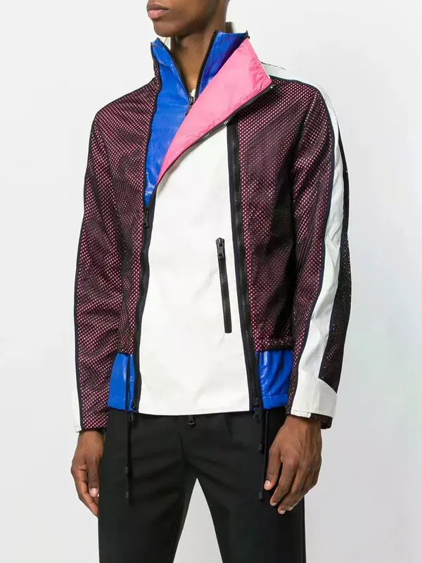 Valentino Garavani Mesh Panel Lightweight Jacket