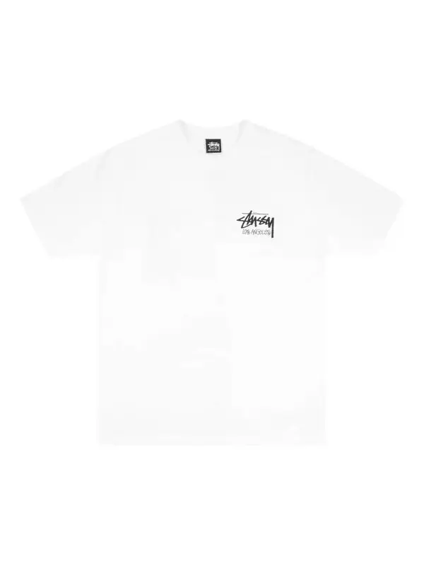 StÜssy Logo T-shirt - White