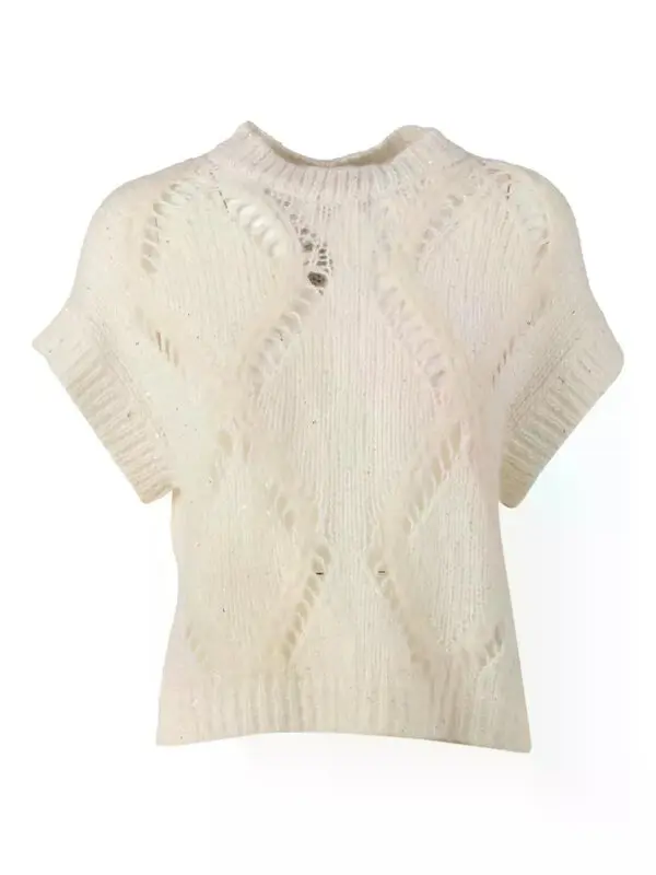 Antonelli Firenze Openwork T-shirt