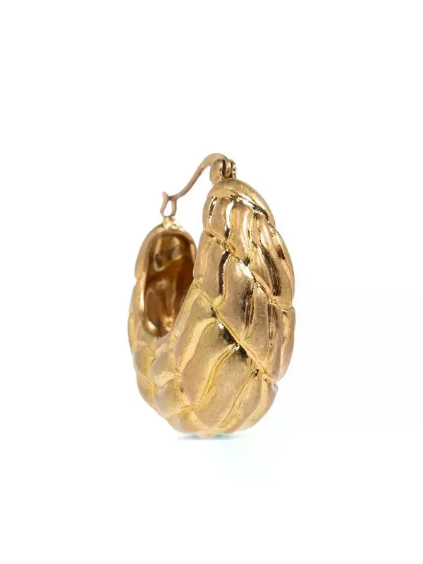 Cult Gaia Farina Hoop Earrings - Gold