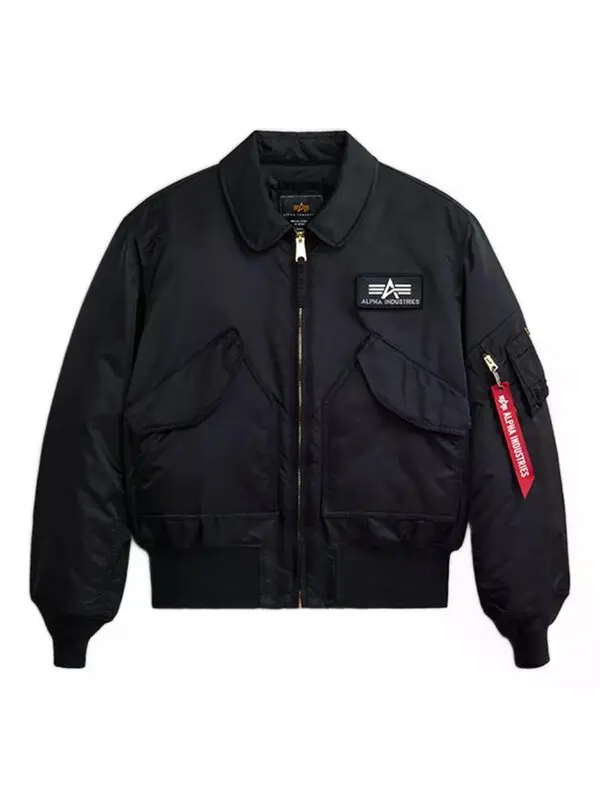 Alpha Industries Cwu 45/p Flight Jacket - Black
