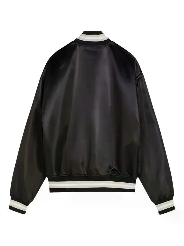 PATTA Logo-print Bomber Jacket - Black