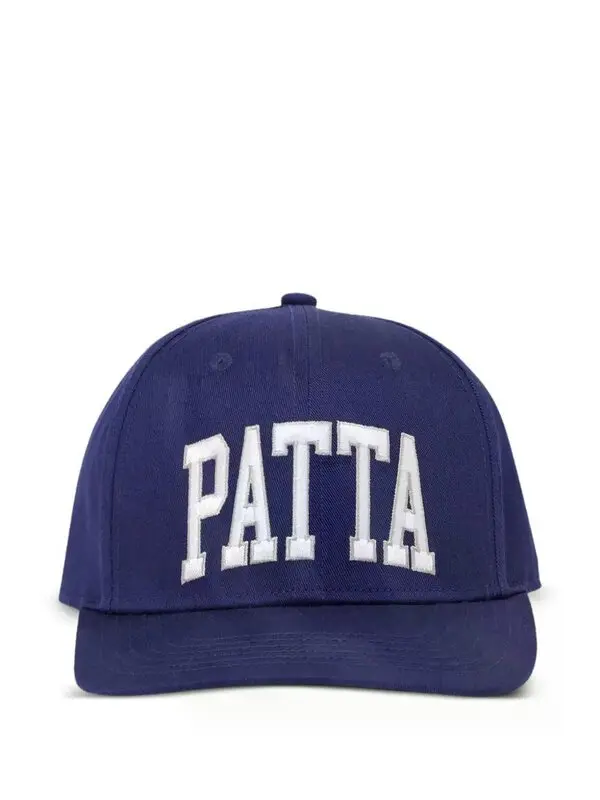 PATTA Logo-embroidered Baseball Cap - Blue