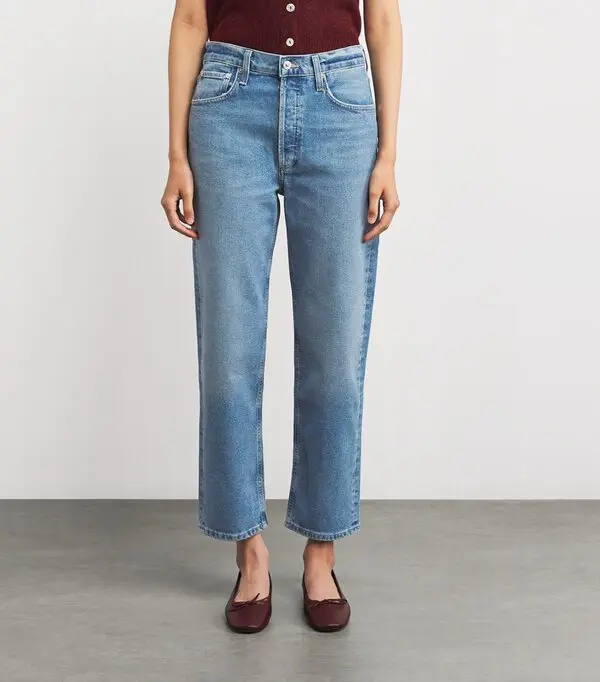 Citizens Of Humanity High-waist Delfina Straight Jeans