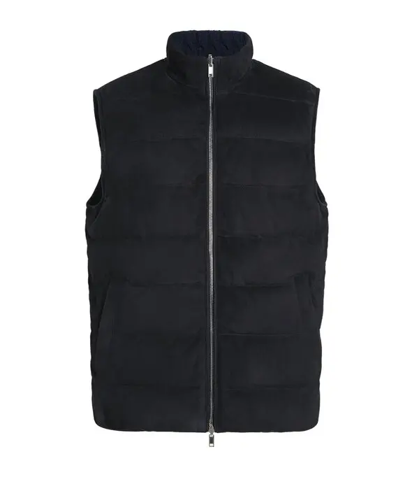 Eleventy Reversible Down Gilet