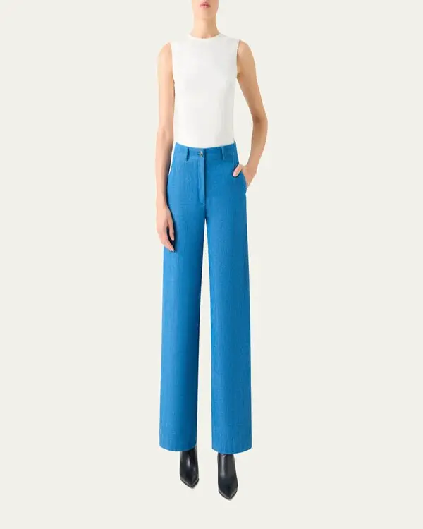 Akris Sleeveless Fitted Silk Knit Top