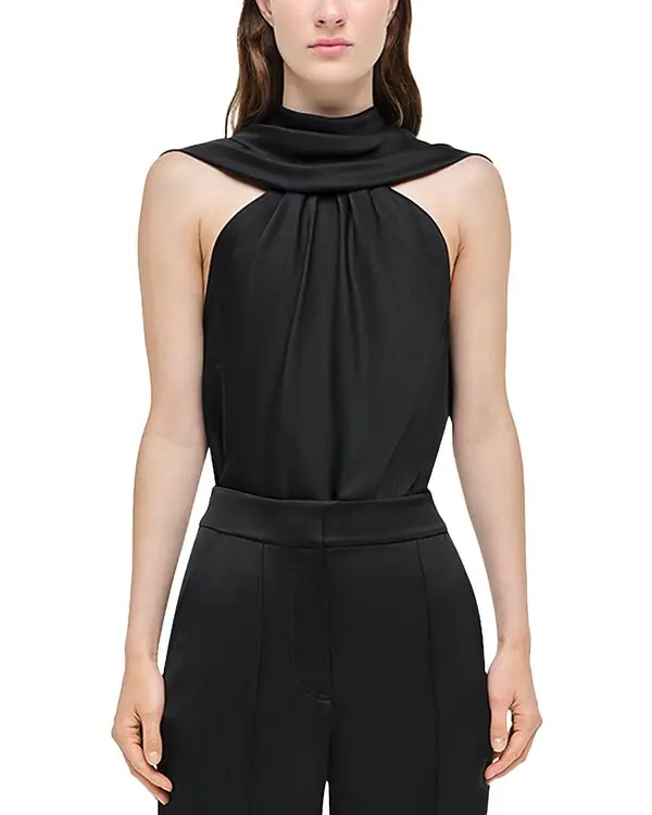 Simkhai Scarlett Cape Top - Black