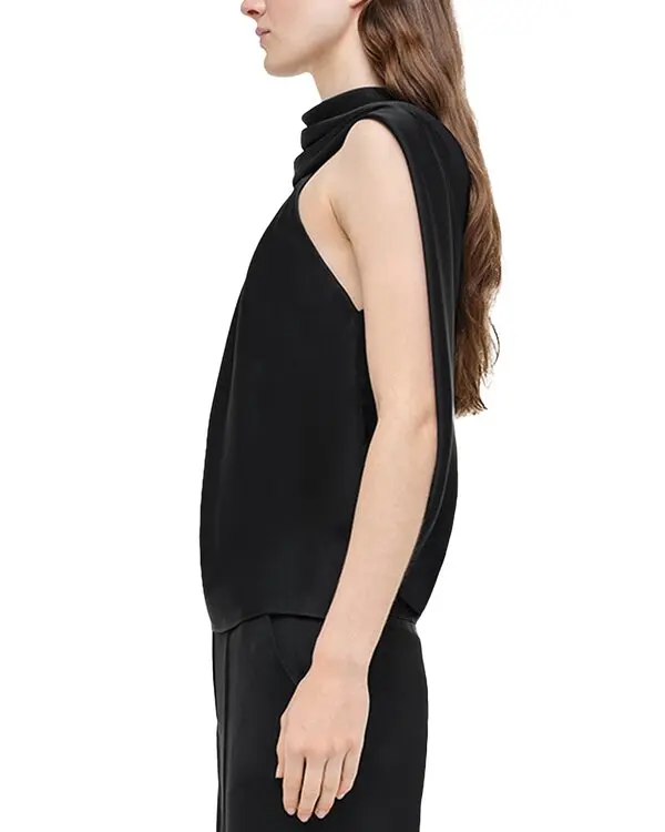 Simkhai Scarlett Cape Top - Black