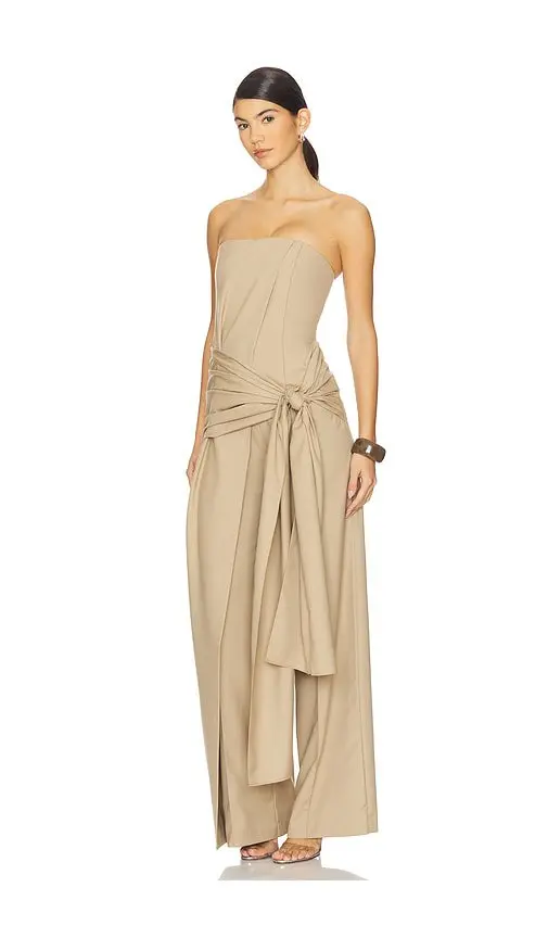 Alexis Kori Jumpsuit - Beige